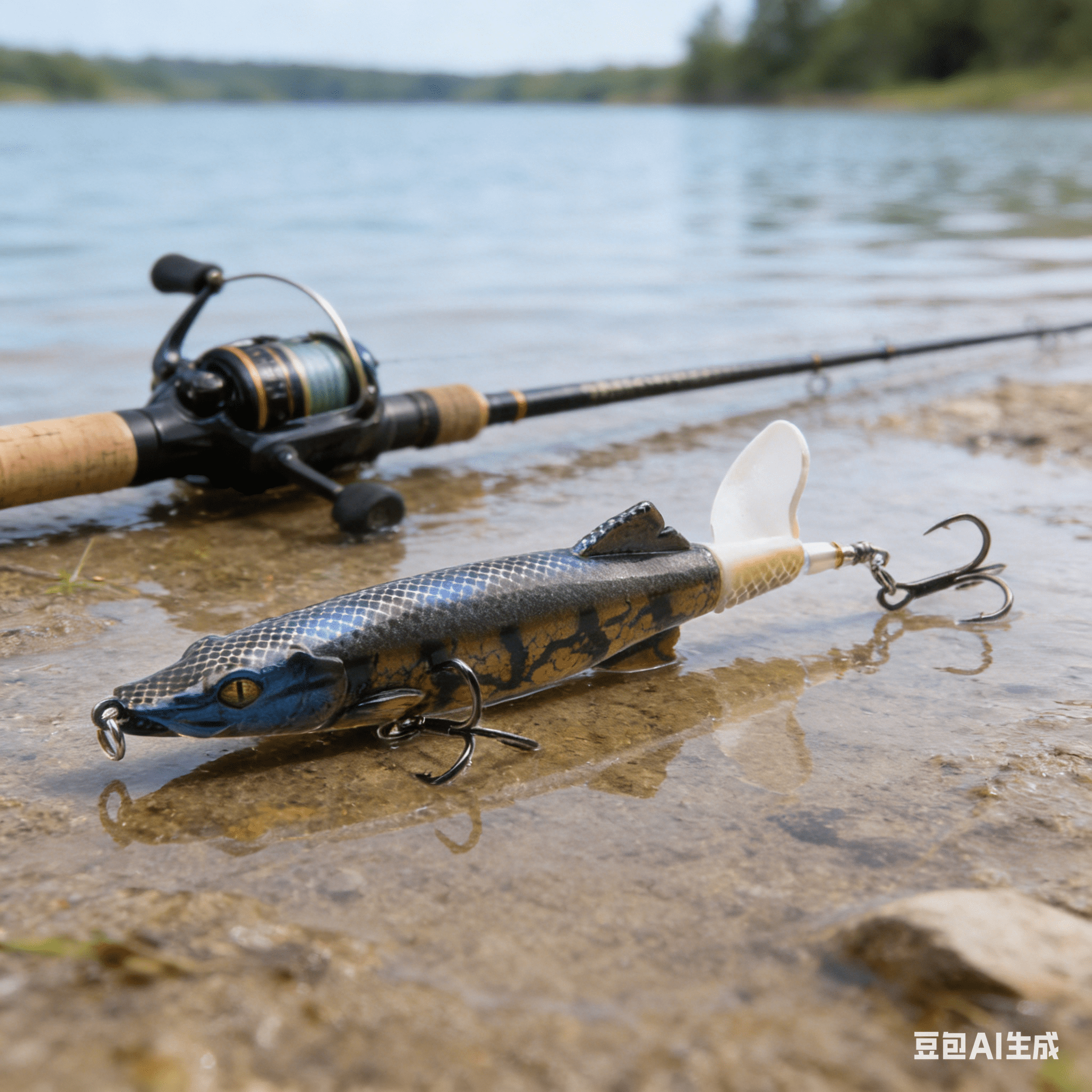 Bisitoy Topwater Fishing Lures - Durable Propeller Topwater Hard Bait ...