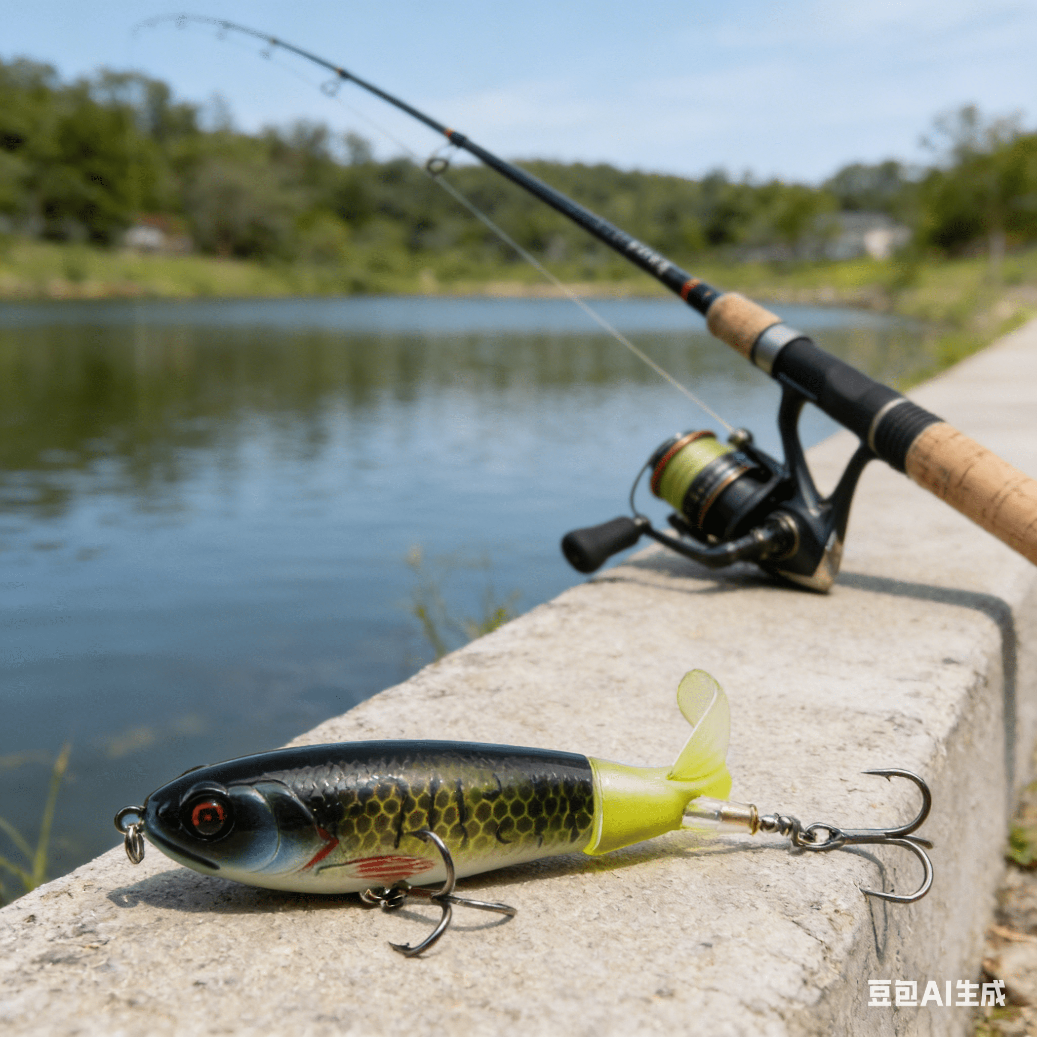 Bisitoy Topwater Fishing Lures - Propeller Design Creates Fish ...