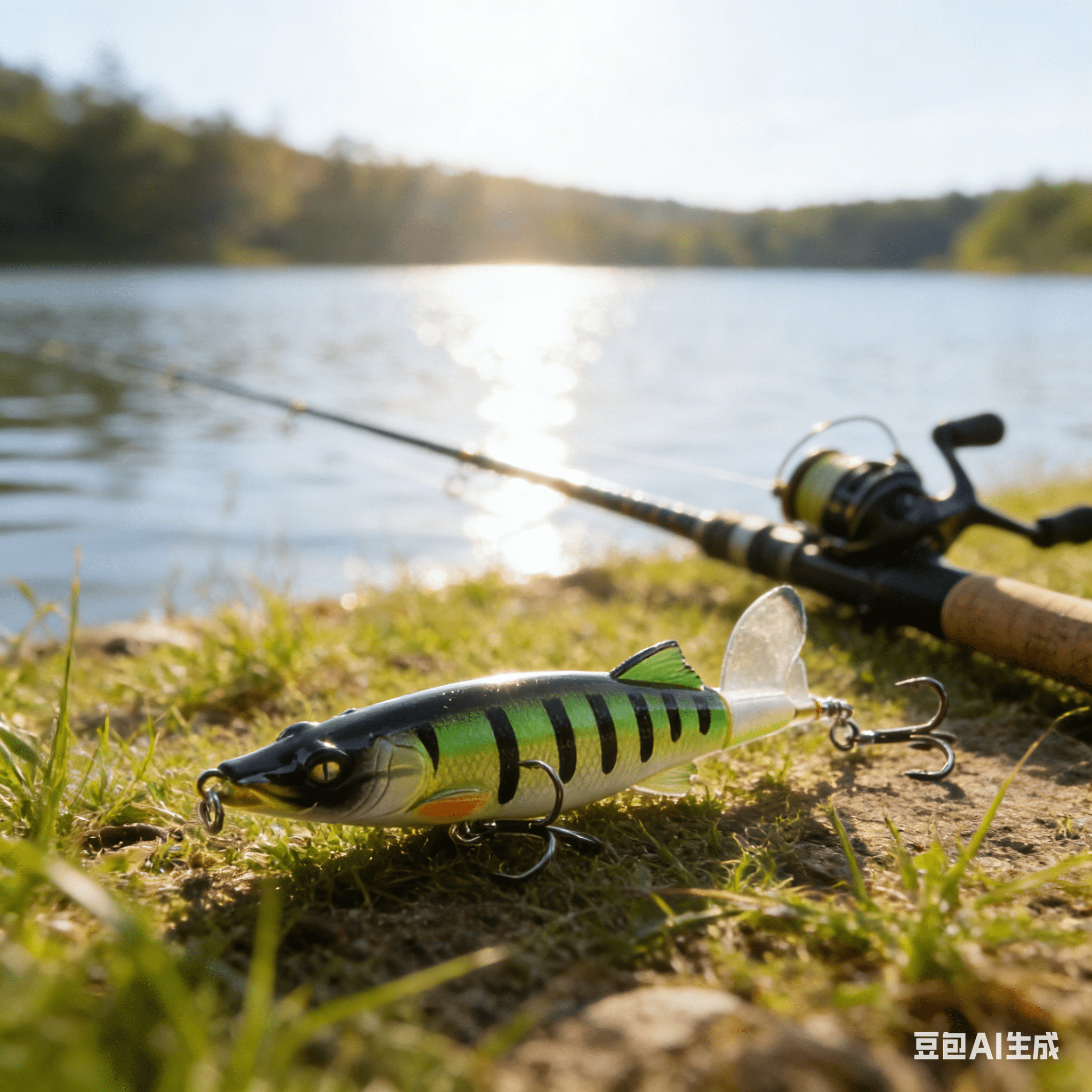 Bisitoy Topwater Fishing Lures, Propeller Hard Bait for Topwater ...