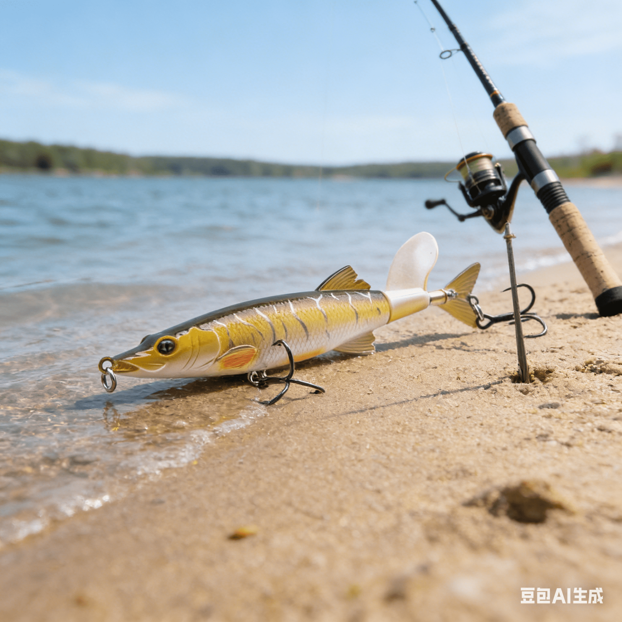 Bisitoy Topwater Fishing Lures, Proven Propeller Design, Hard Body ...