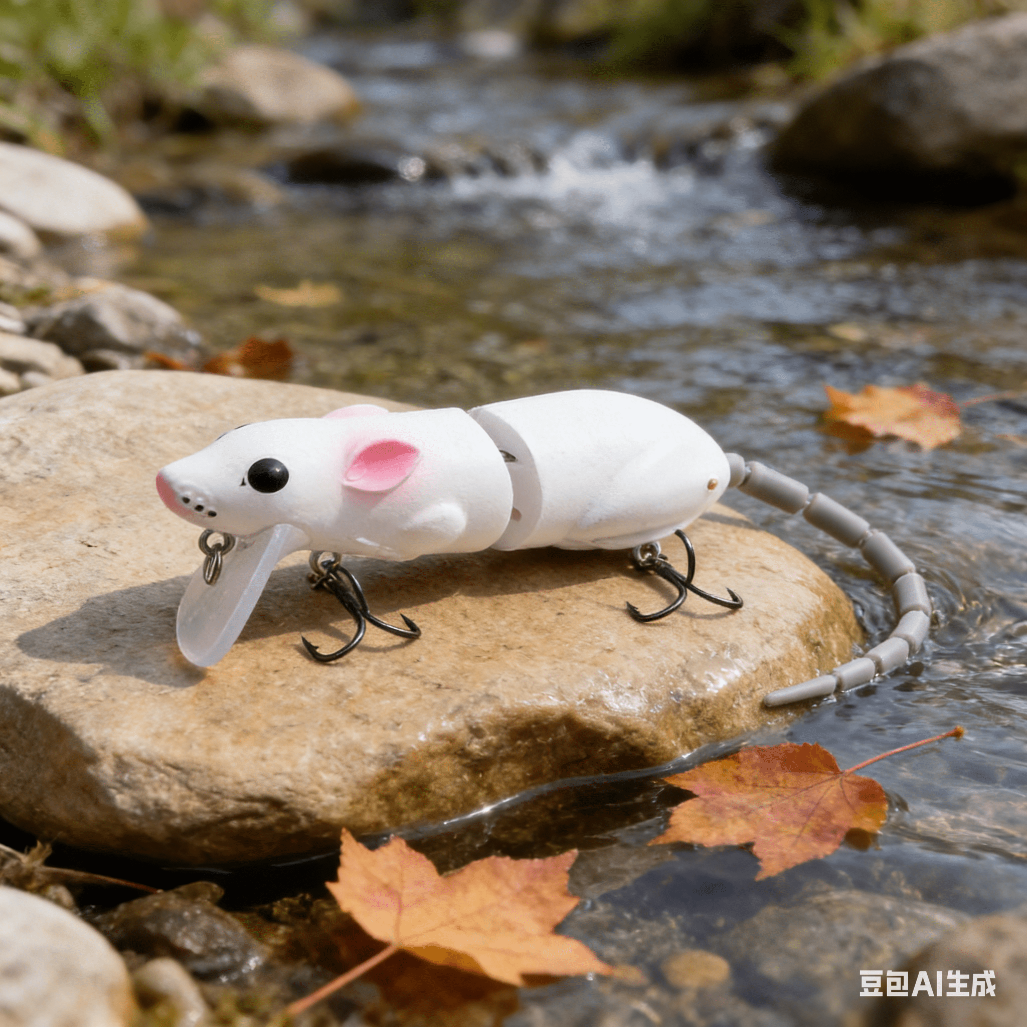 Bisitoy Topwater Mouse Fishing Lures, Floating Mouse Design for ...