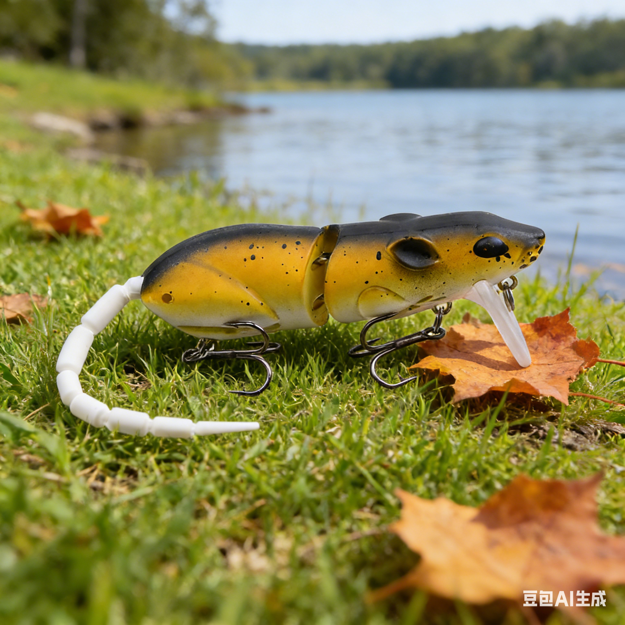 Bisitoy Topwater Mouse Fishing Lures, Floating Rat Lure for Exciting ...