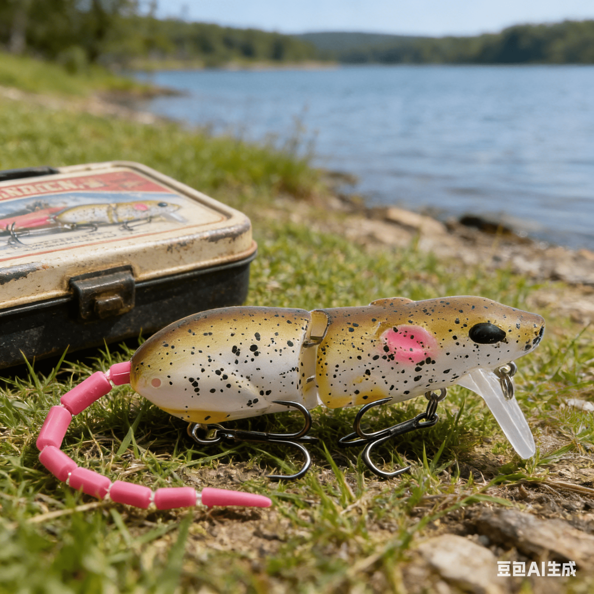 Bisitoy Topwater Mouse Fishing Lures, Jointed Mouse Swimbait for ...