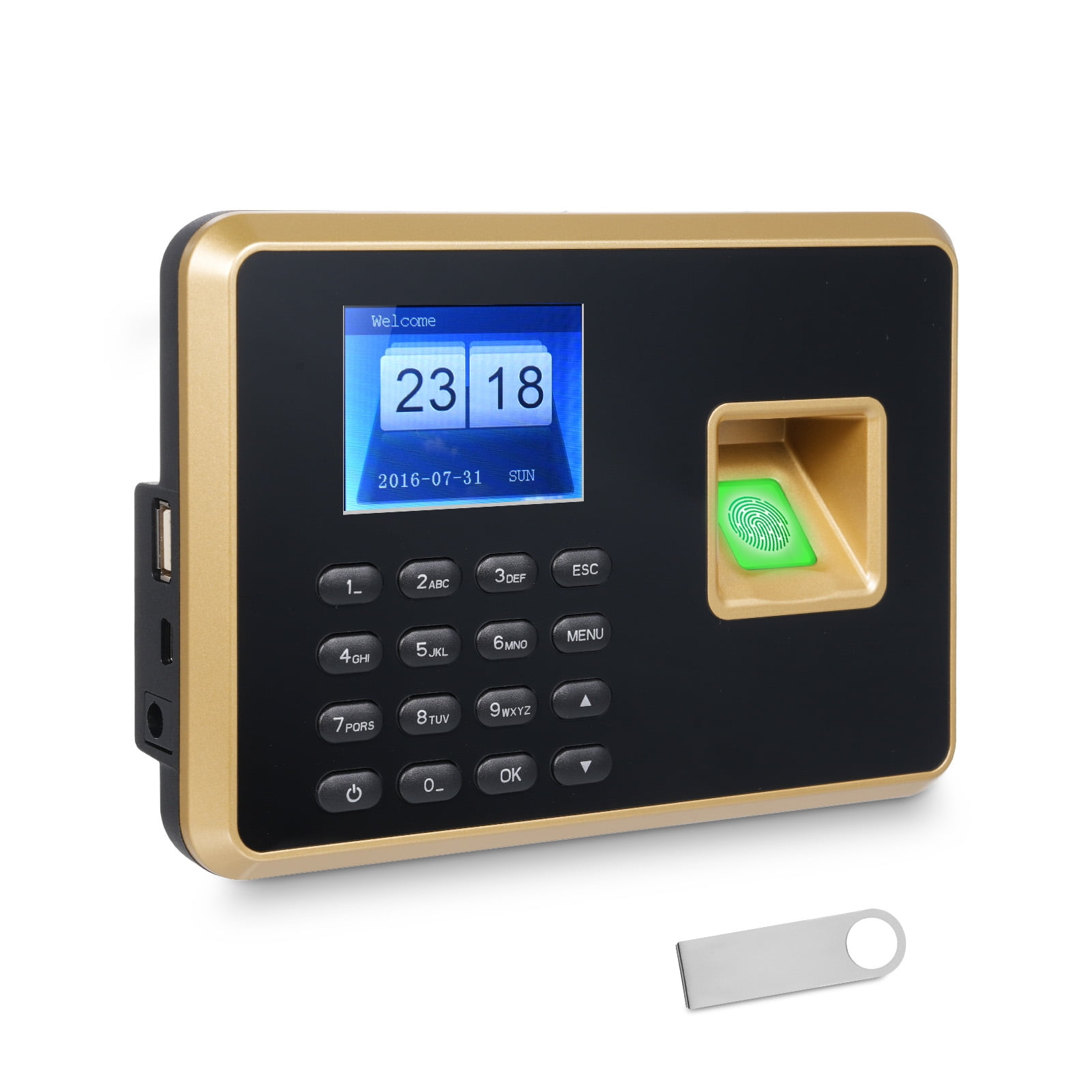 Bisofice Biometric Time Clock Attendance Machine for Employees Support ...
