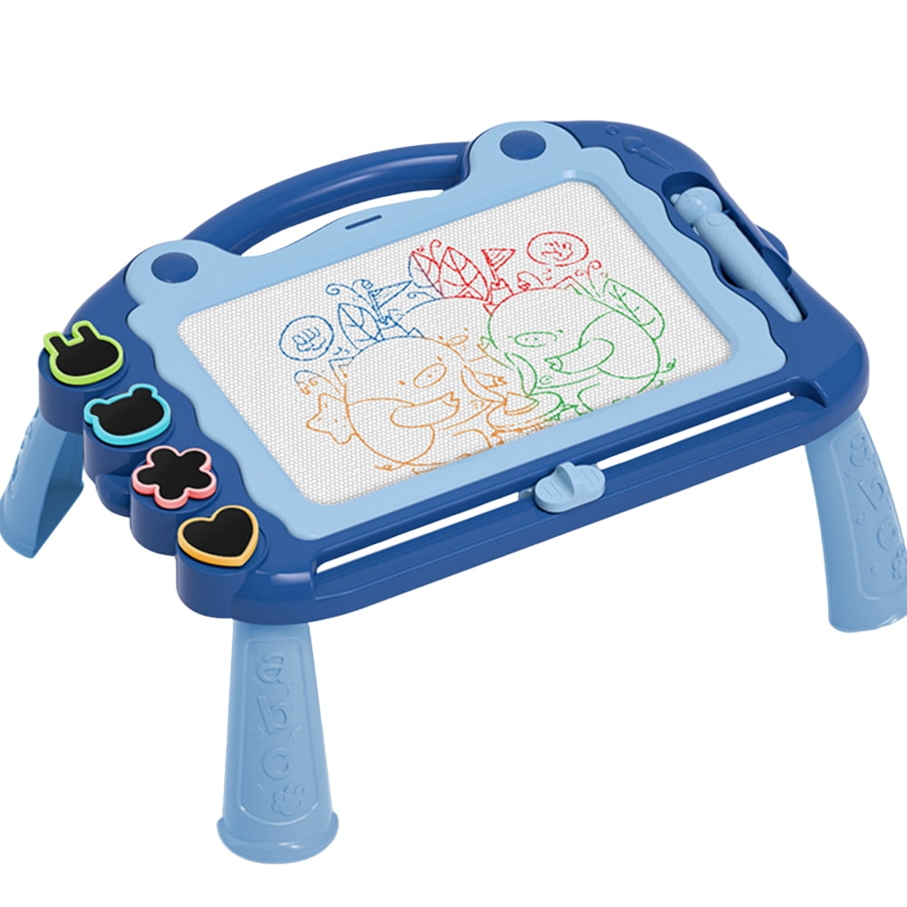 Bisofice Magnetic Drawing Board for Toddlers 1-3, Color Erasable Doodle ...