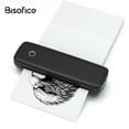Bisofice Portable Printers Wireless for Travel, Bluetooth Thermal ...