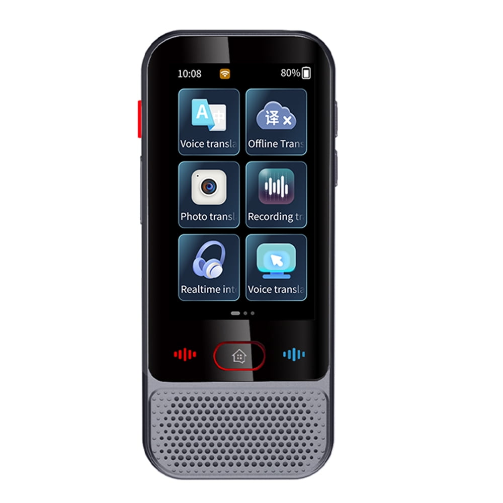 Bisofice Translator,Portable Voice Interpreter Device Portable Voice ...