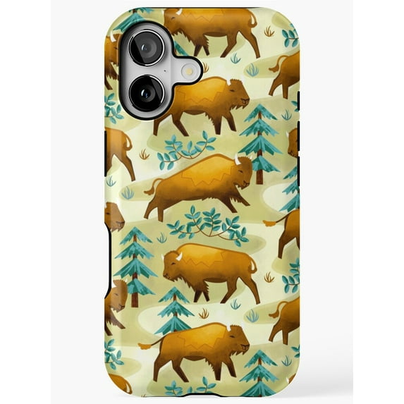 Bison Countryside Wildlife Artistic Print Protective and Compatible ...