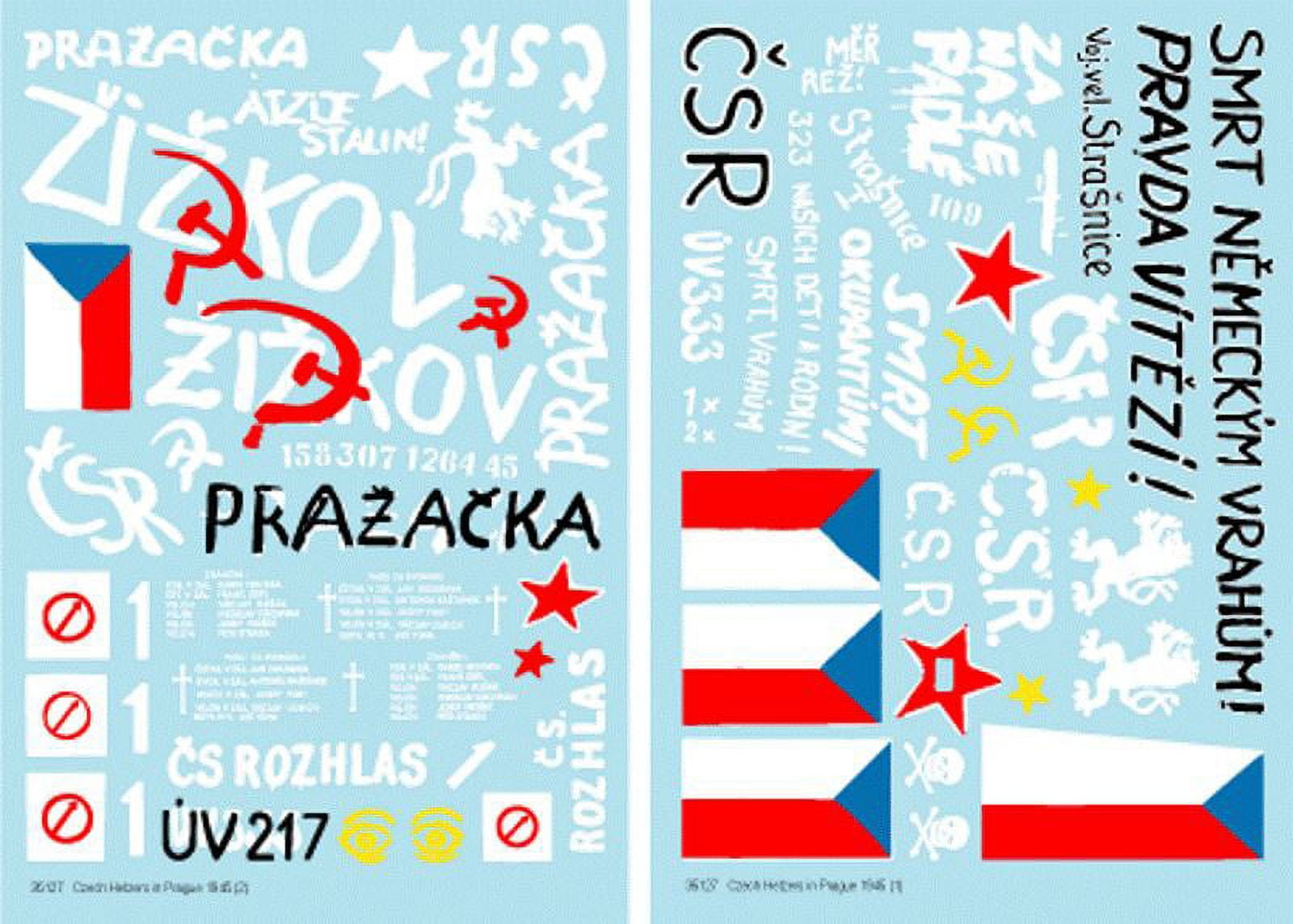 Bison Decals 1:35 Czech Hetzer in Prague 1945 #35127 - Walmart.com