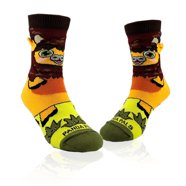 Five Nights at Freddy's Boys Kids FNAF Freddy and Chico Crew Socks 2 ...