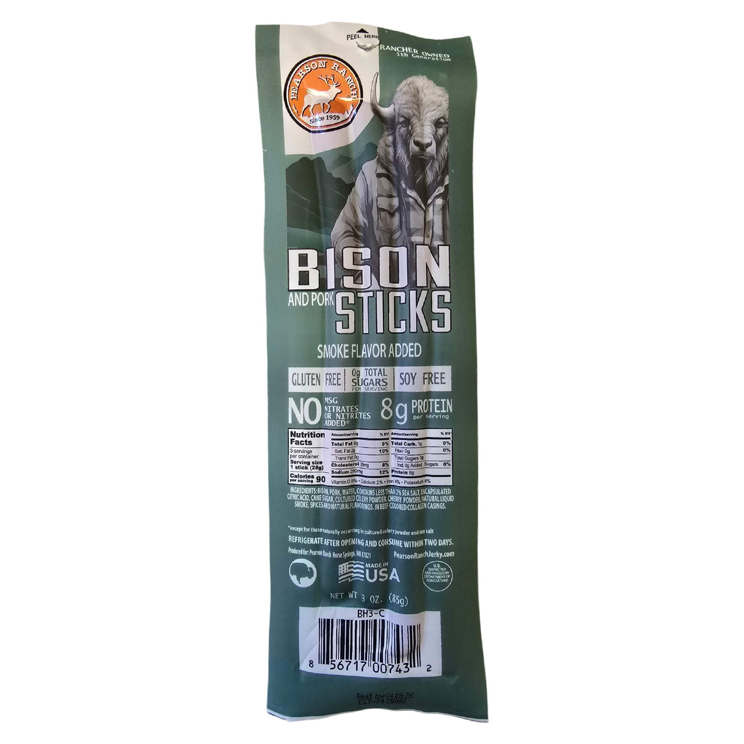 Bison Hickory Snack Stick Multipack - Walmart.com