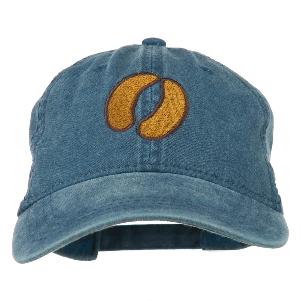 Bison Hoof Mascot Embroidered Washed Dyed Cap - Navy OSFM - Walmart.com