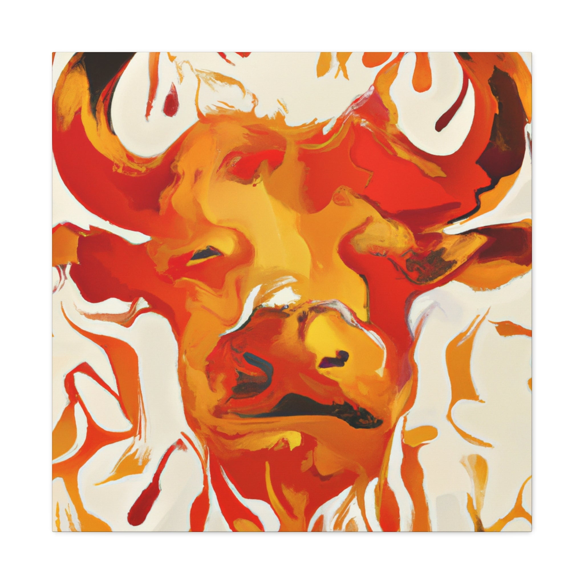 Bison Pop Art Splendor - Canvas - Walmart.com