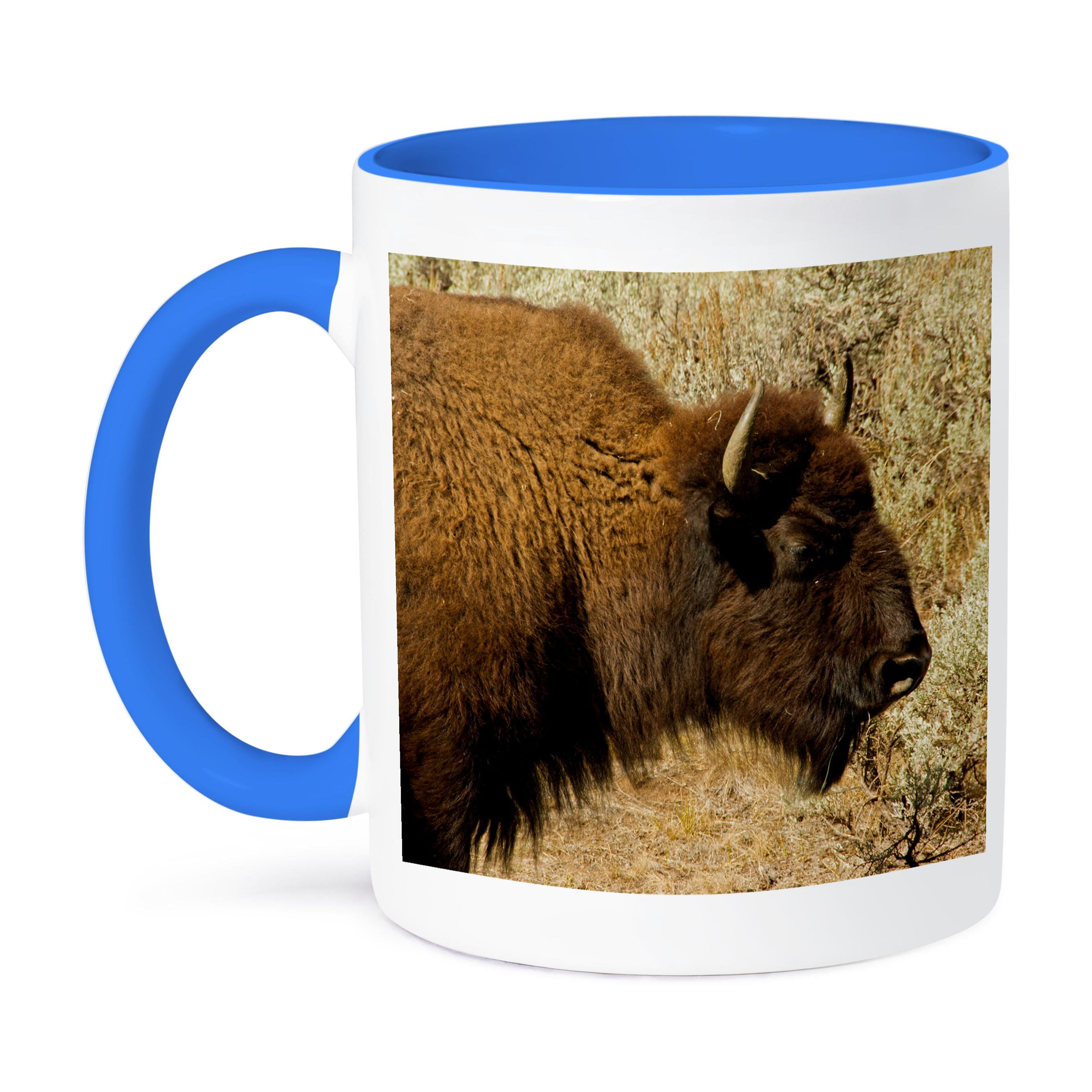 Bison Profile, Lamar Valley, Yellowstone National Park, Wyoming, Usa ...