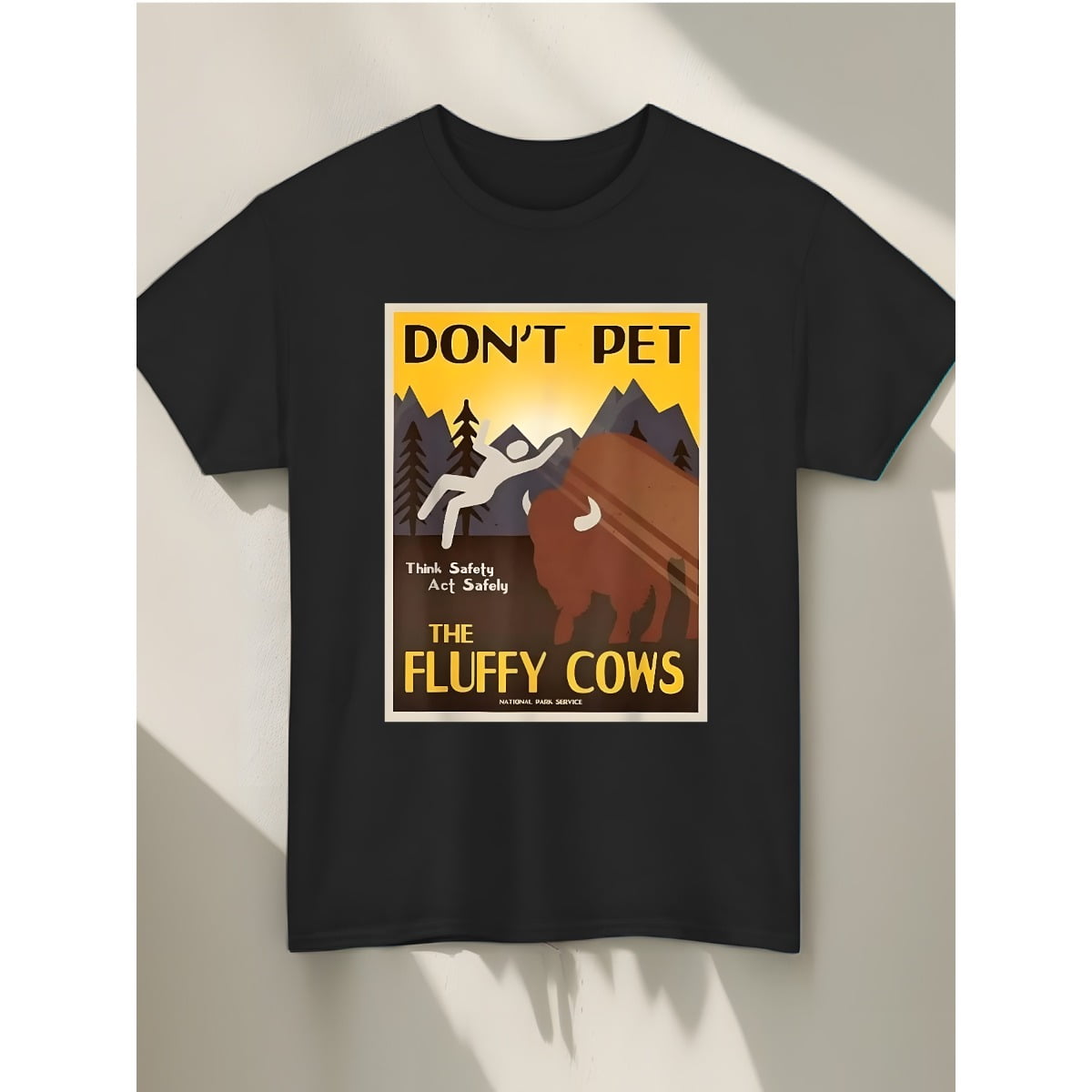 Bison - Safety Declaration: A Wearable Item with a Bison Warning ...