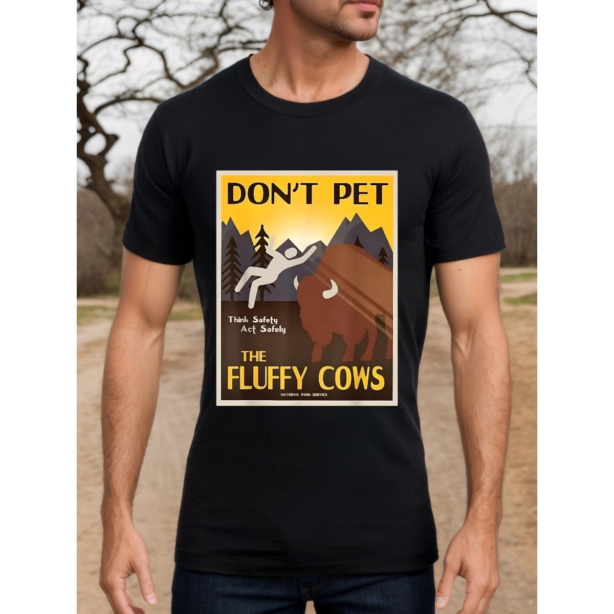 Bison - Safety Declaration: A Wearable Item with a Bison Warning ...