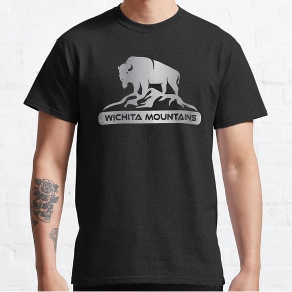 Bison Wichita Mountains Classic T-shirt - Walmart.com