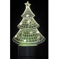 Bisontec 3D Christmas Tree Laser Cut Precision LED Lights - Walmart.com
