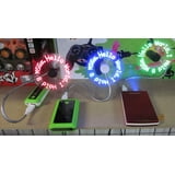 Bisontec LED Fan (Blue) - Walmart.com