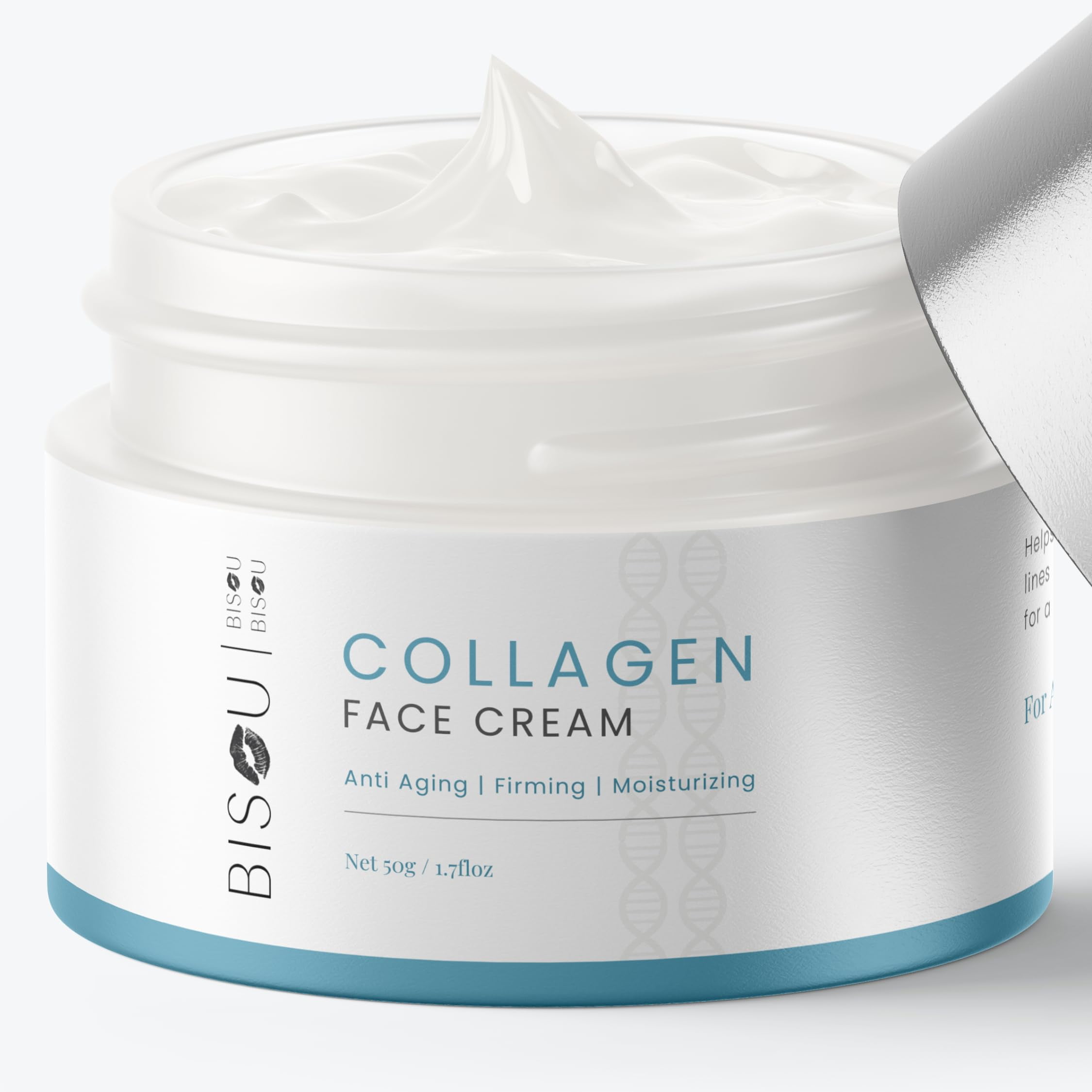 Bisou Skincare Collagen Face BCA3 & Neck Cream - Anti-aging Night ...