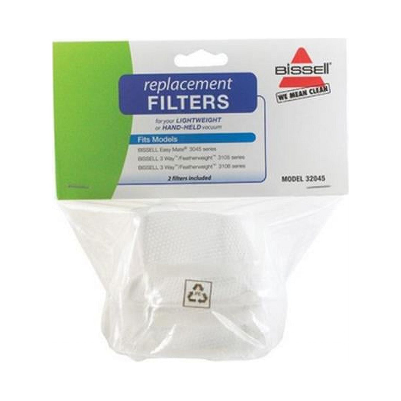 Bissell, Replacement Filter, 3204E, Featherweight Easy - Walmart.com