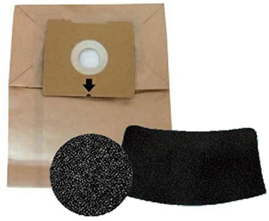 Bissell 5 Bag & Filter Kit for 4122 Zing Bagged Canister, New OEM Part ...