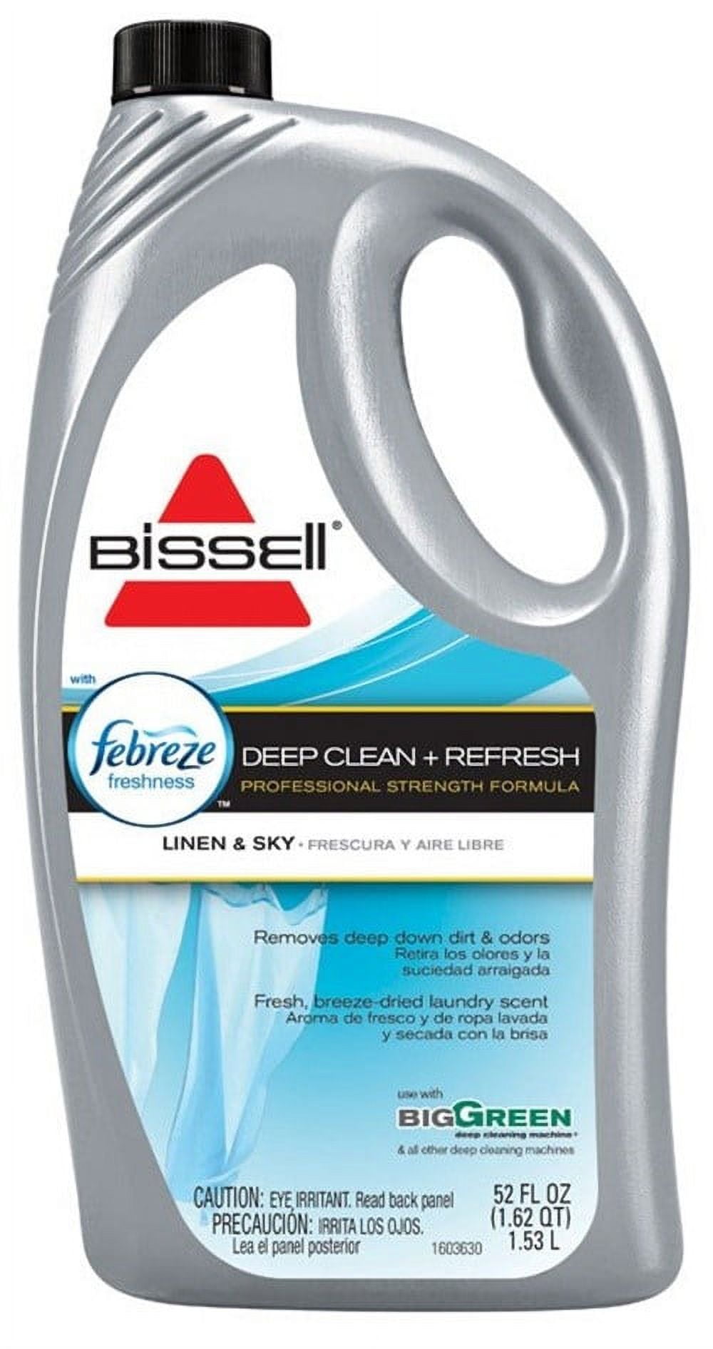 Bissell Rental 52oz Febreze Deep Clean & Refresh, Carpet Cleaner Odor ...