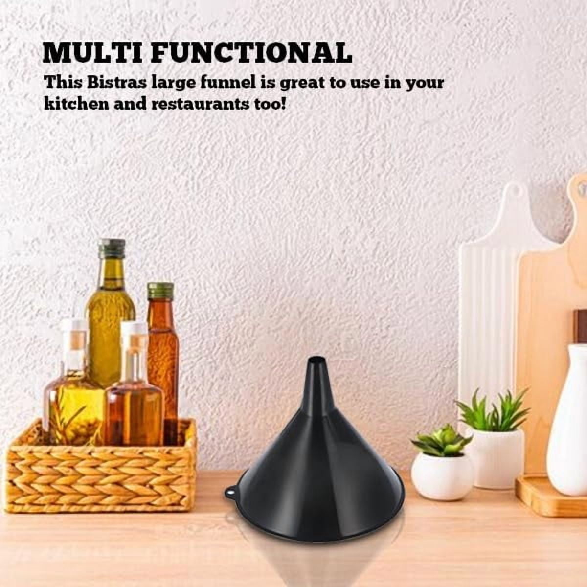 Bistras Jumbo 8" Extra Large Plastic Funnel for Automotive Use ...