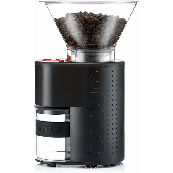 Bistro Electric Conical Burr Coffee Grinder, Preset Timer, 12 Grind ...