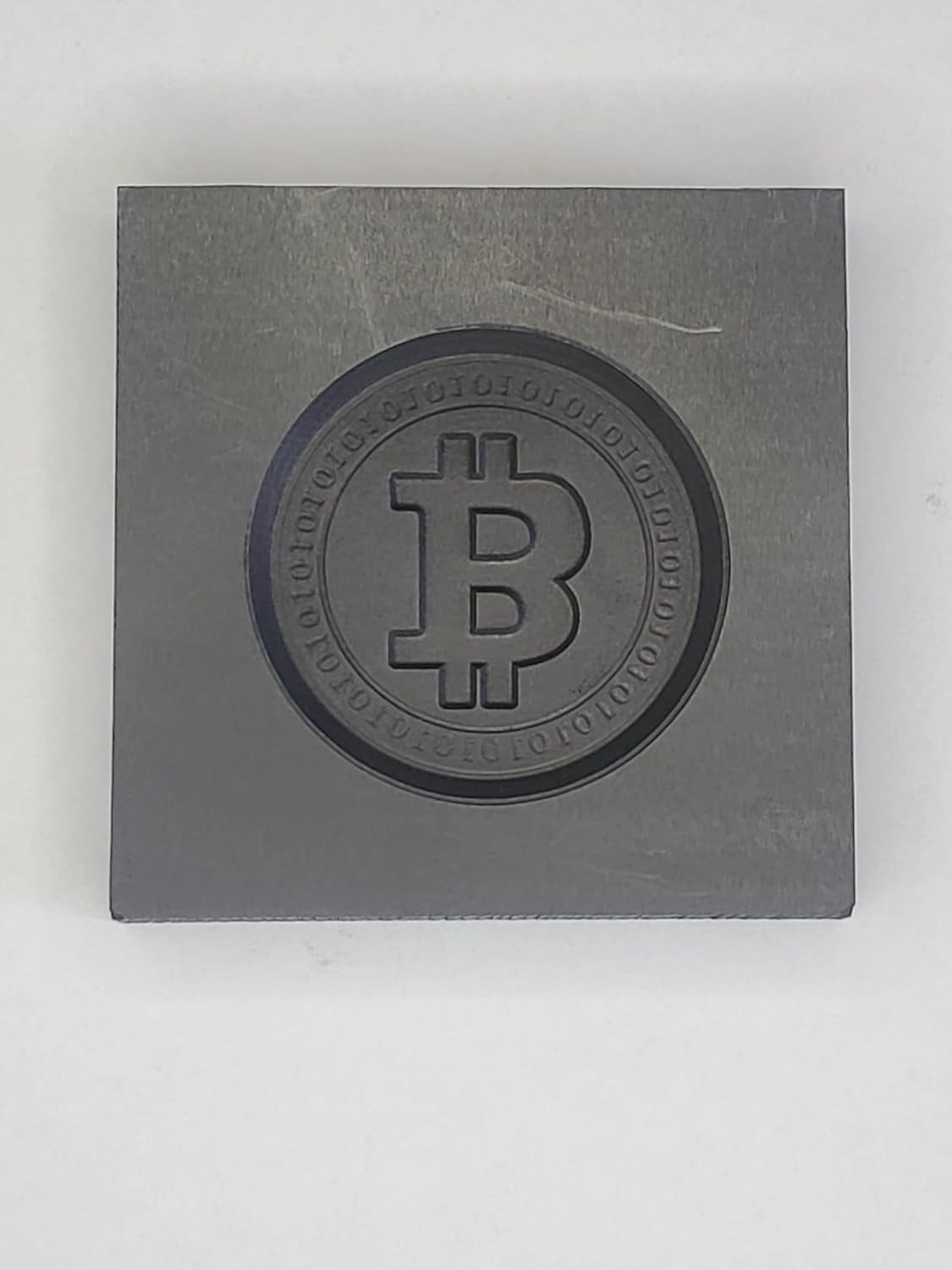 Bit Coin Round 3D Graphite Mold - Walmart.com