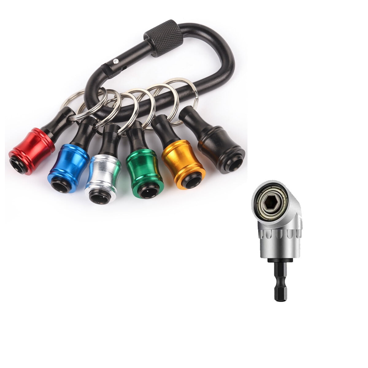 Bit Holder Keychain Cool Gadgets Hex Key Set Aluminum Alloy Screwdriver ...