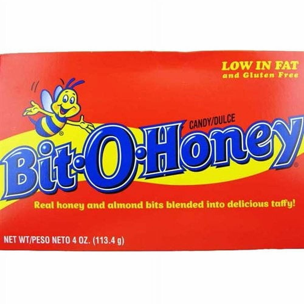 Bit-O-Honey, Honey Filled Candy, 4 Ounce Box - Walmart.com