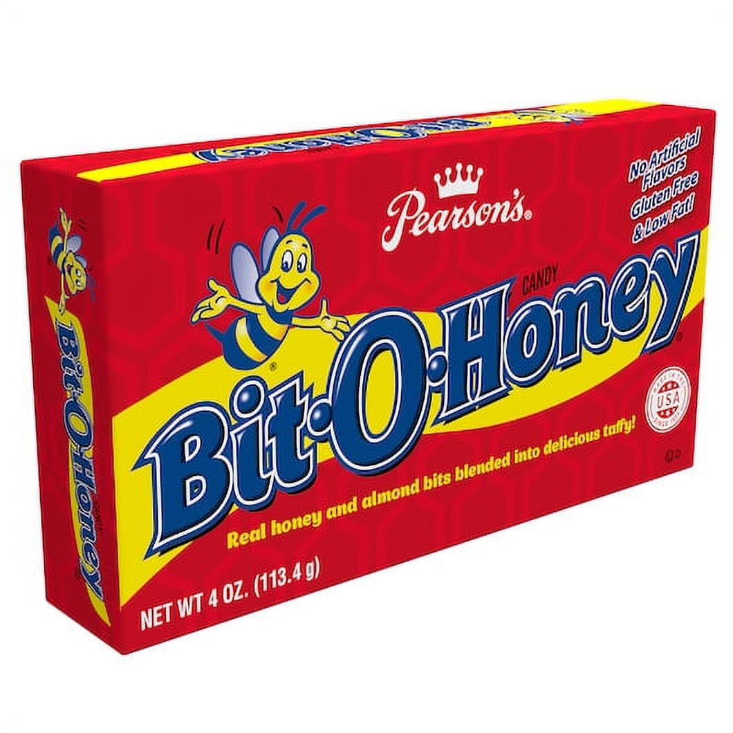 Spangler Bit O Honey Candy, Real Honey & Almond Bits, Kosher, 4 oz ...