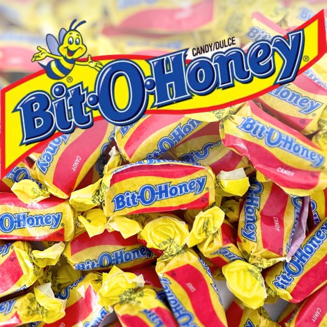 Bit-O-Honey Chewy Candy 3lb Bulk Bag - Individually Wrapped Classic ...