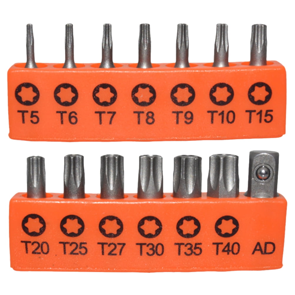 Bit Set Home Repair Tool Star Bits Screwdriver T25 T10 Torque Garden ...