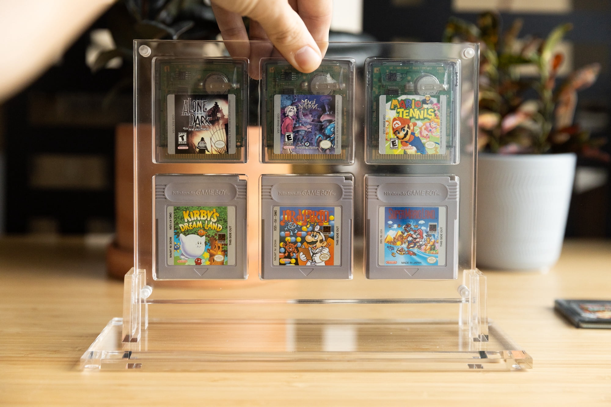 BitLounger Game Boy ClearStand 6 Game Display Stand - Walmart.com