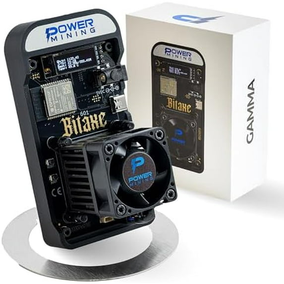 Bitaxe Gamma 601 ASIC Bitcoin Miner | 1.1 TH/s @ 18W | BM1370 Chip (Antminer S21 Pro) | Wi-Fi ...