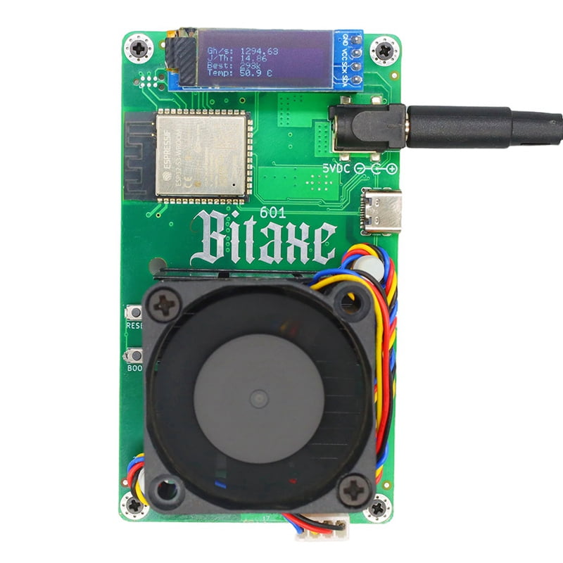 Bitaxe Gamma 601 Solo Miner 1.2TH/S 18W BM1370 From Antminer S21 Pro ...