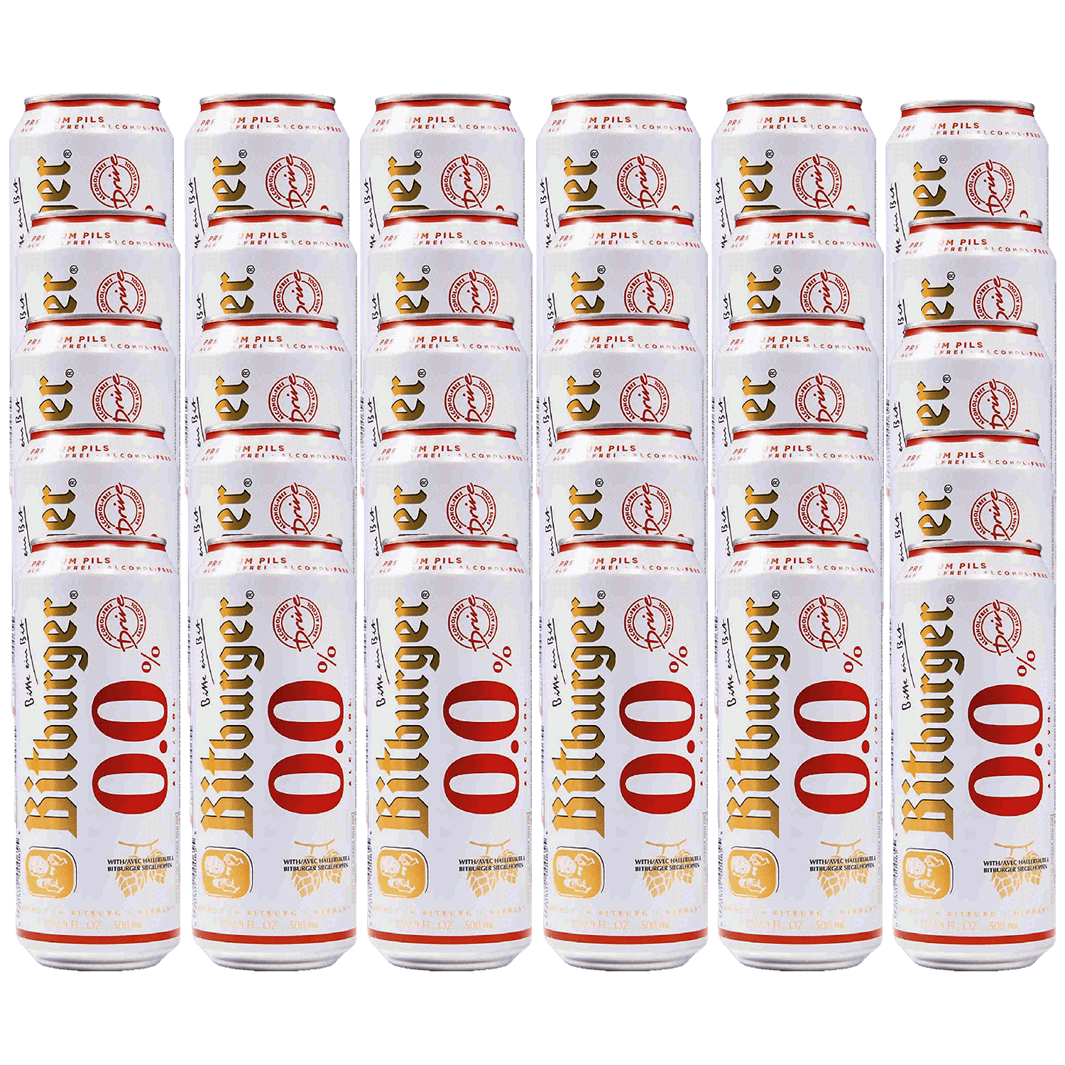 Bitburger Drive Non-Alcoholic Beer, Award Winning Beer from Germany ...