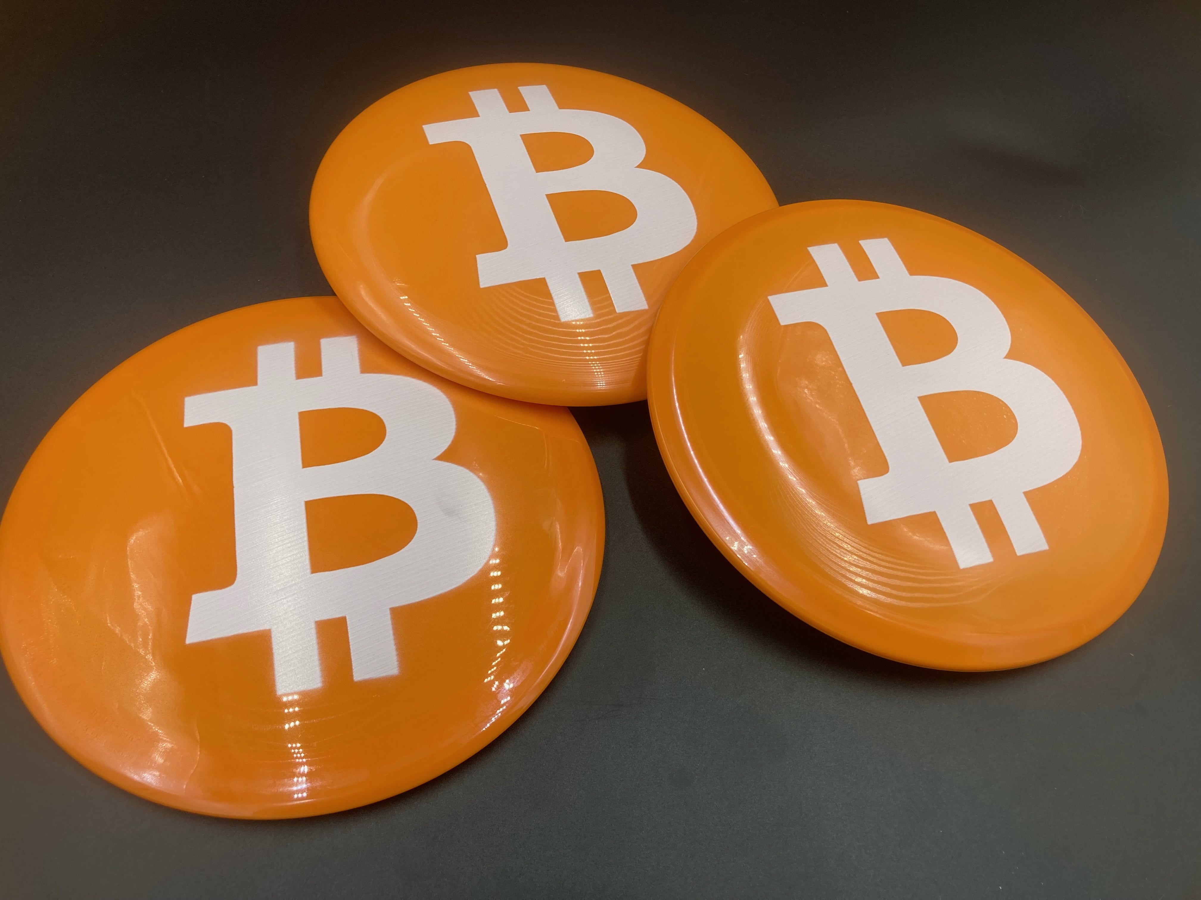 Bitcoin Disc Golf Starter Kit - 3 Disc set - Driver, Mid-Range, and ...