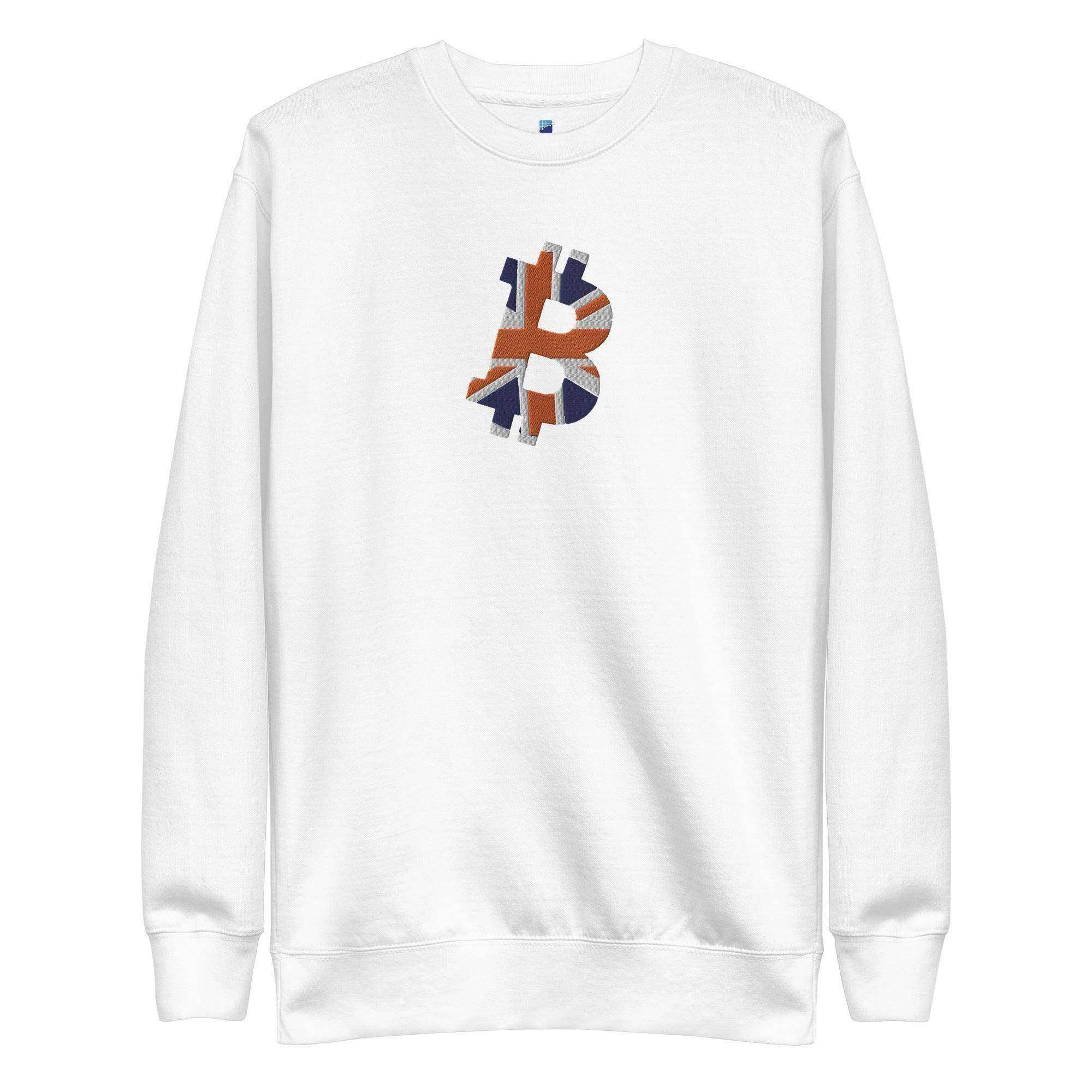 Bitcoin Great Britain Flag Sweatshirt - Walmart.com