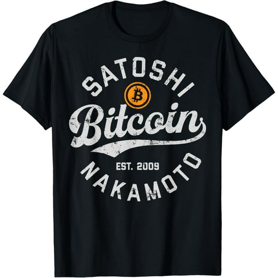 Bitcoin Logo BTC Crypto Currency Traders Blockchain Miners T-ShirtMen ...
