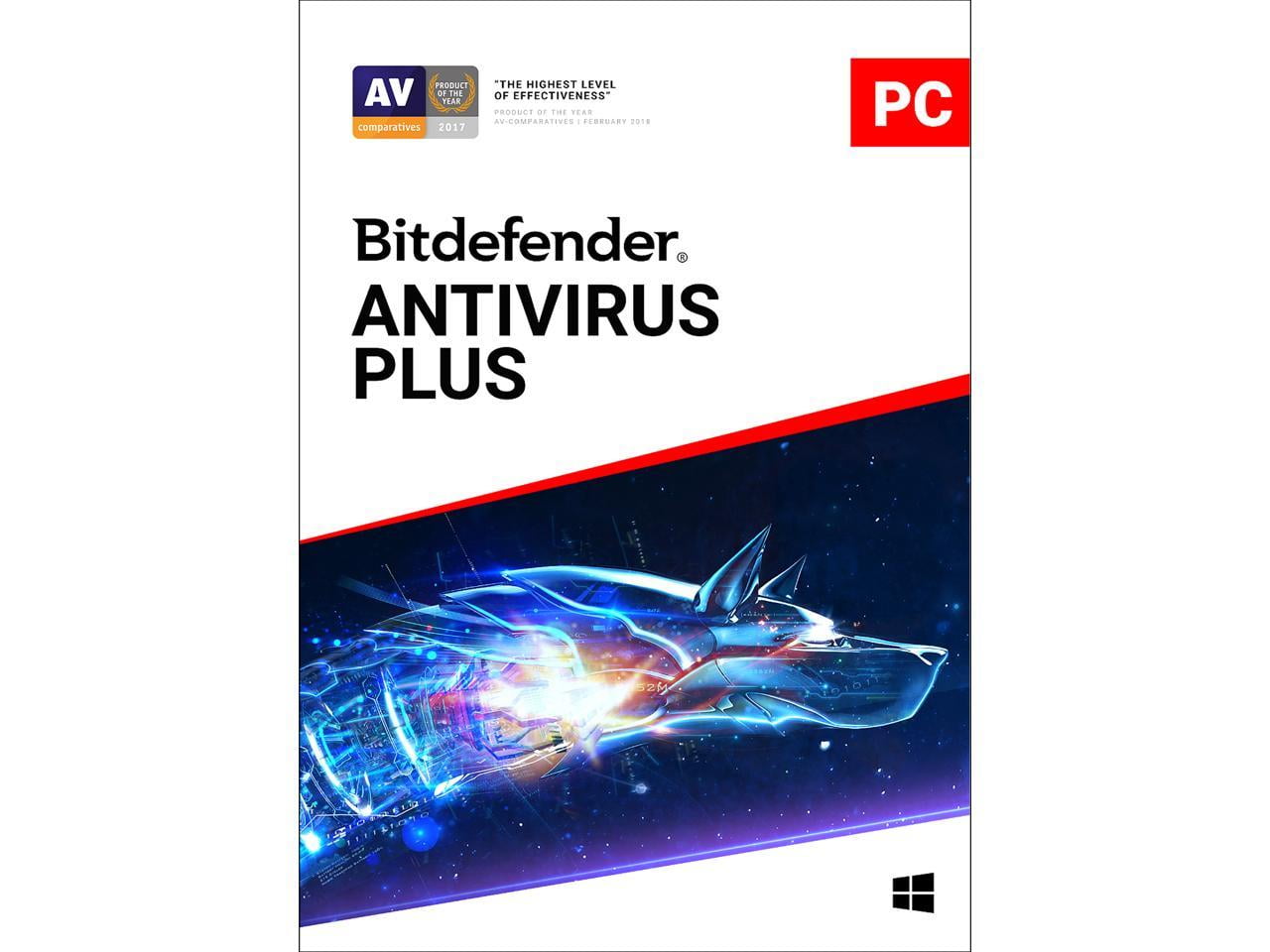 Bitdefender Antivirus Plus 2021 - 3 PC / 2 Years - Walmart.com