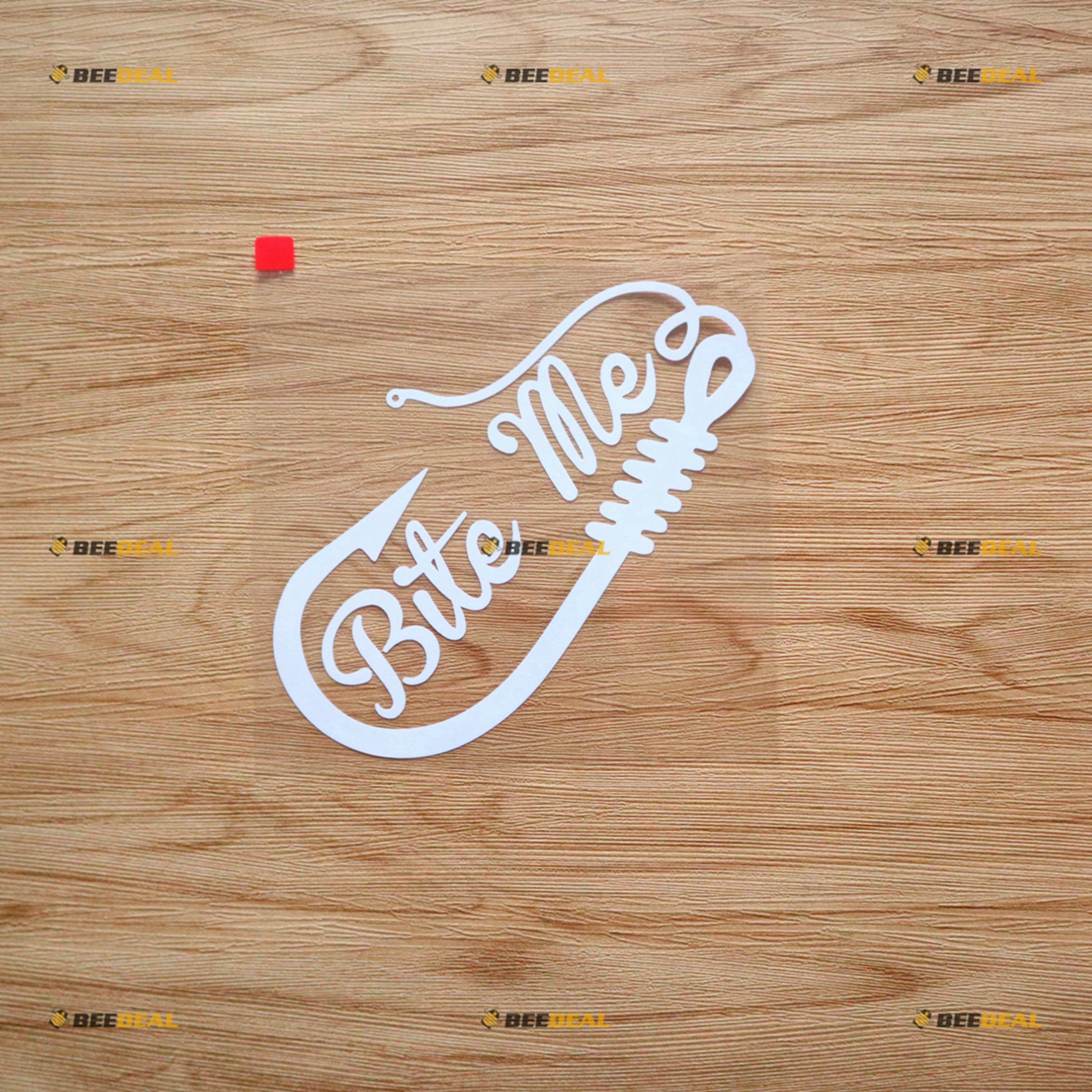 Bite Me Fish Hook Fishing Life Fish Line Sticker Decal Vinyl 11162a ...