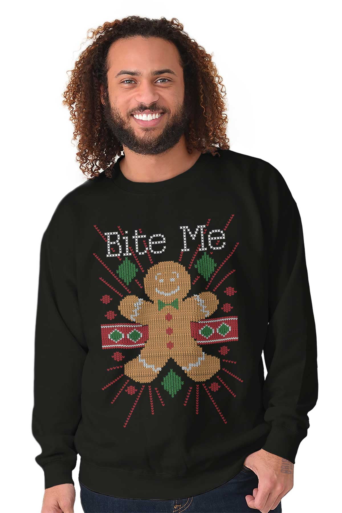 Bite Me Funny Shirts Gift Ideas Cool Sweatshirt - Walmart.com