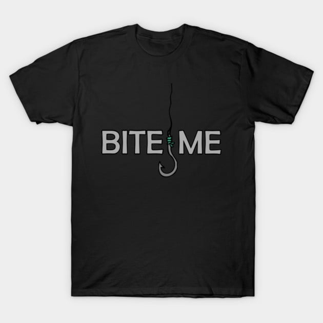 Bite Me Sarcastic Direct Bold Statement Novelty Typography Sign Unisex ...