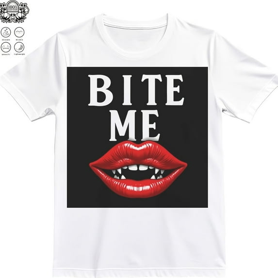 Bite Me Vampire S1Hirt, Gothic Horror Romance , Spooky B1OokiS1H S1Hirt ...