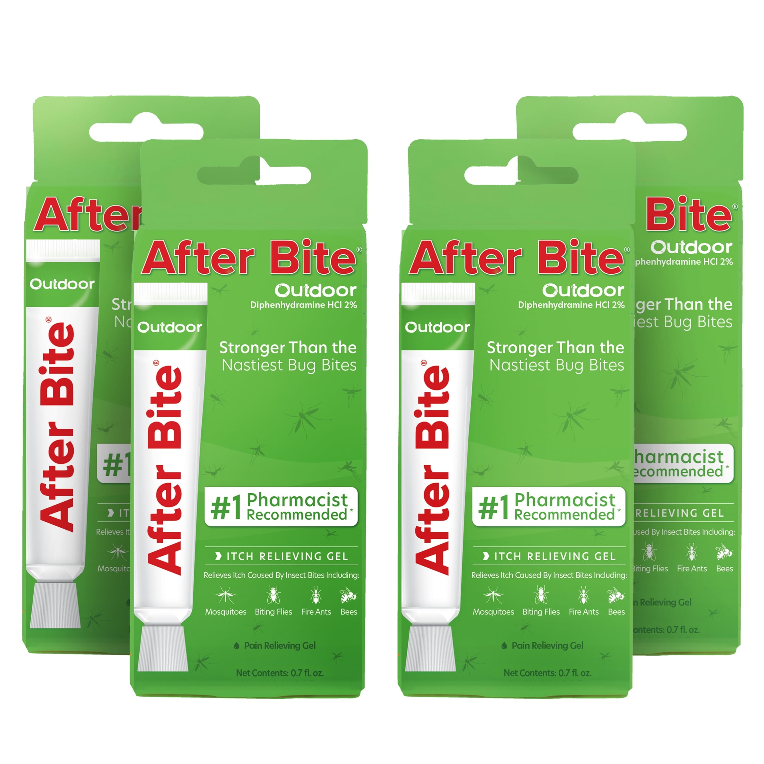 After Bite Outdoor Formula - Bug Bite Itch Relief with Diphenhydramine ...