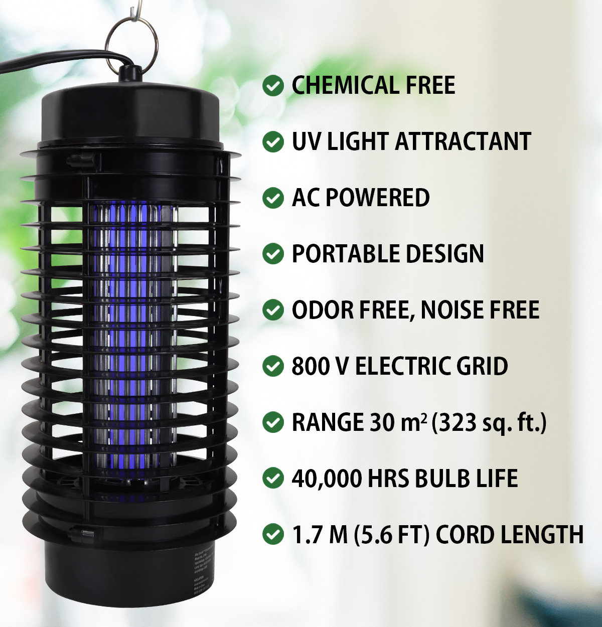 Bite Shield™ Electronic Flying, AC Powered - Walmart.com