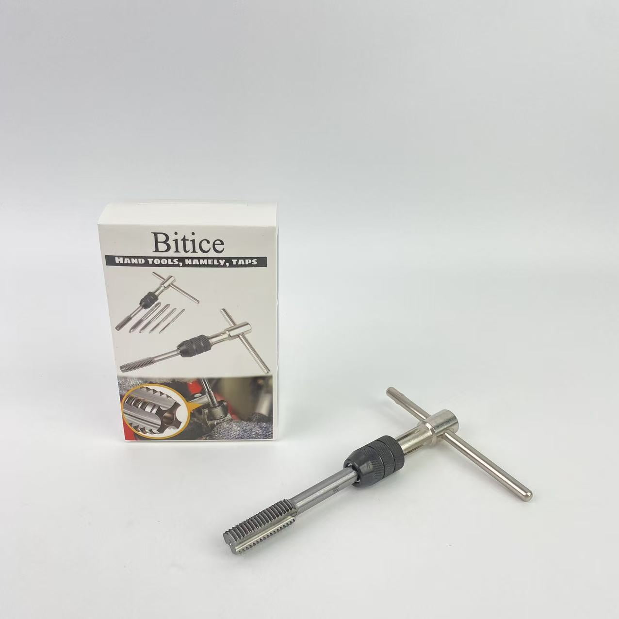 Bitice Hand tools, namely, taps,T-Handle Tap Holder Wrench with Metric ...